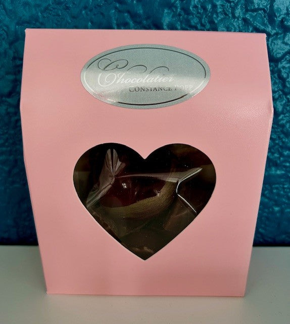 Pink Box with Caramel Marshmallow Heart & Chocolate Hearts & Lips INSH ...